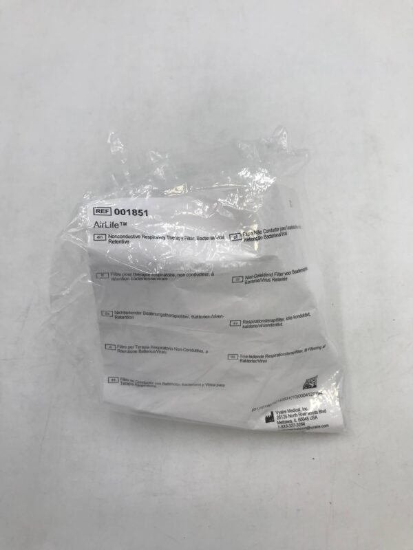 Vyaire 001851 Nonconductive Respiratory Therapy Filter – GB TECH USA