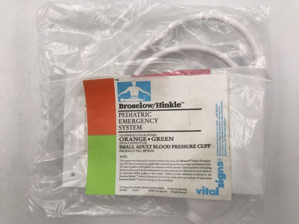 Vital Signs BP4530 Broselow/Hinkle Pediatric Emergency System Small ...