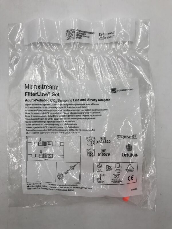 Oridion 015328 Microstream FilterLine Set Adult-Pediatric CO2 Sampling ...