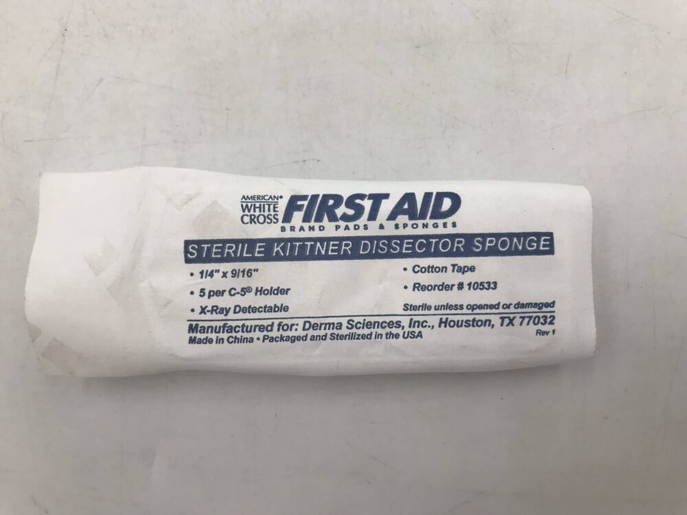 Derma Sciences 10533 American White Cross First Aid Brand Pads ...