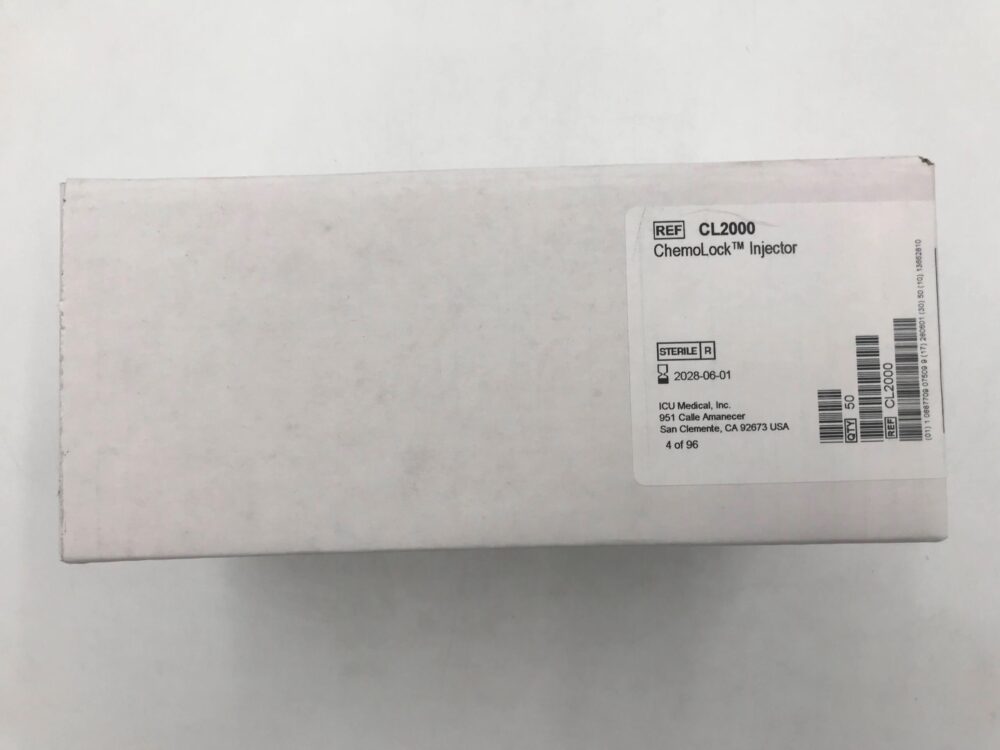 ICU MEDICAL CL2000 ChemoLock Injector (50/Box) - GB TECH USA