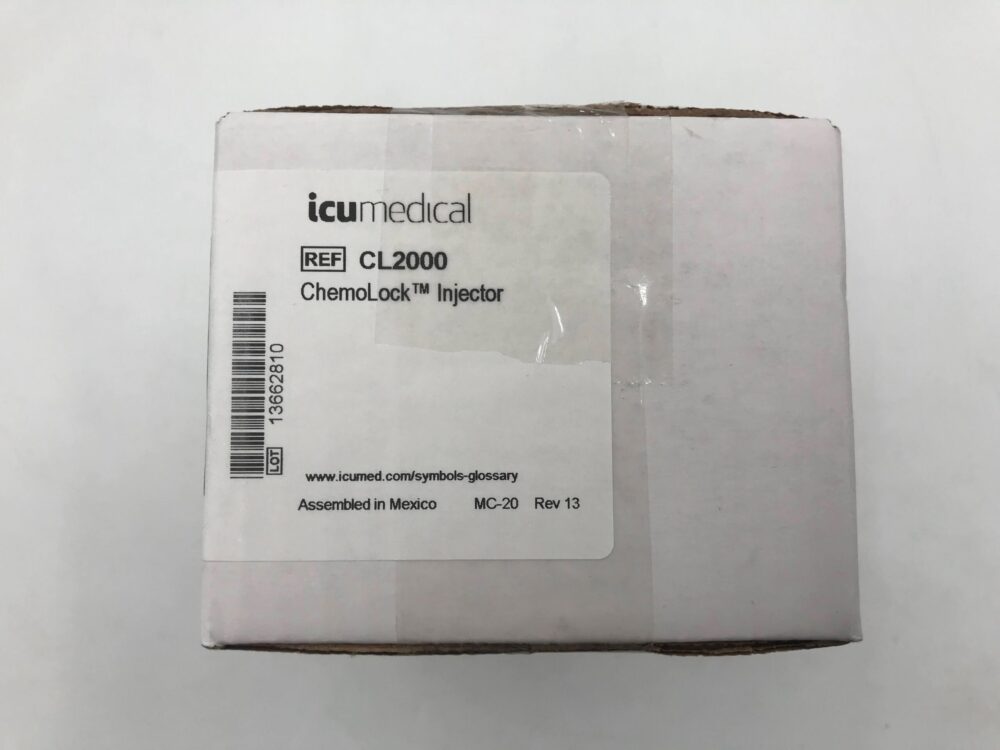ICU MEDICAL CL2000 ChemoLock Injector (50/Box) - GB TECH USA
