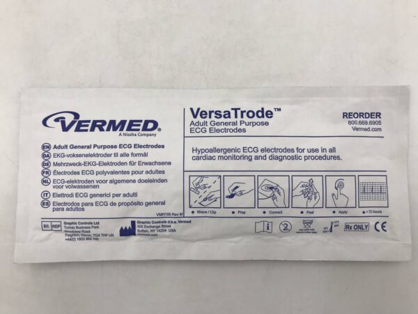 Graphic Controls 800.669.6905 Vermed VersaTrode Adult General Purpose ...