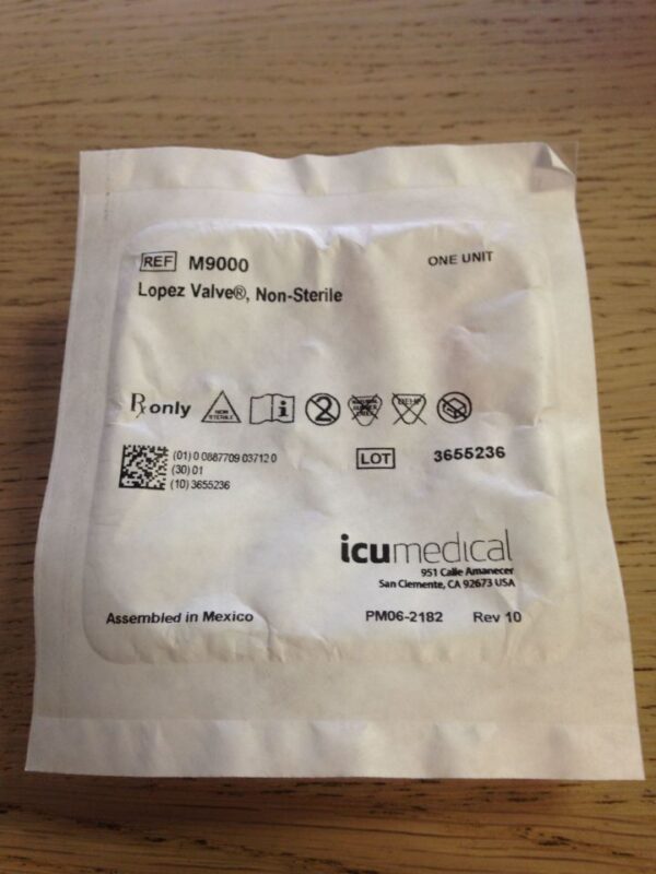 ICU MEDICAL M9000 Lopez Valve, Non-Sterile (X) - GB TECH USA