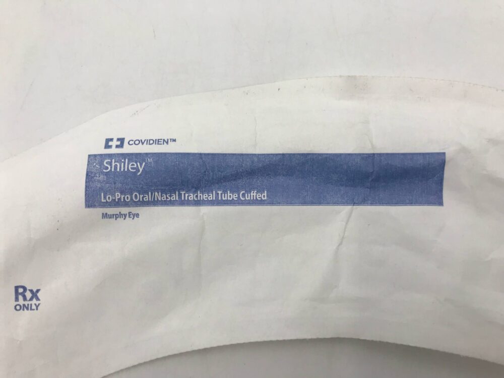 Covidien 86052 Shiley Lo-Pro Oral/Nasal Tracheal Tube Cuffed Murphy Eye ...
