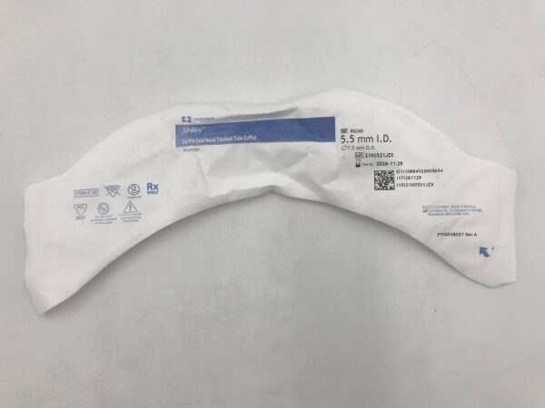 Covidien 86048 Shiley Lo-Pro Oral/Nasal Tracheal Tube Cuffed Murphy Eye ...