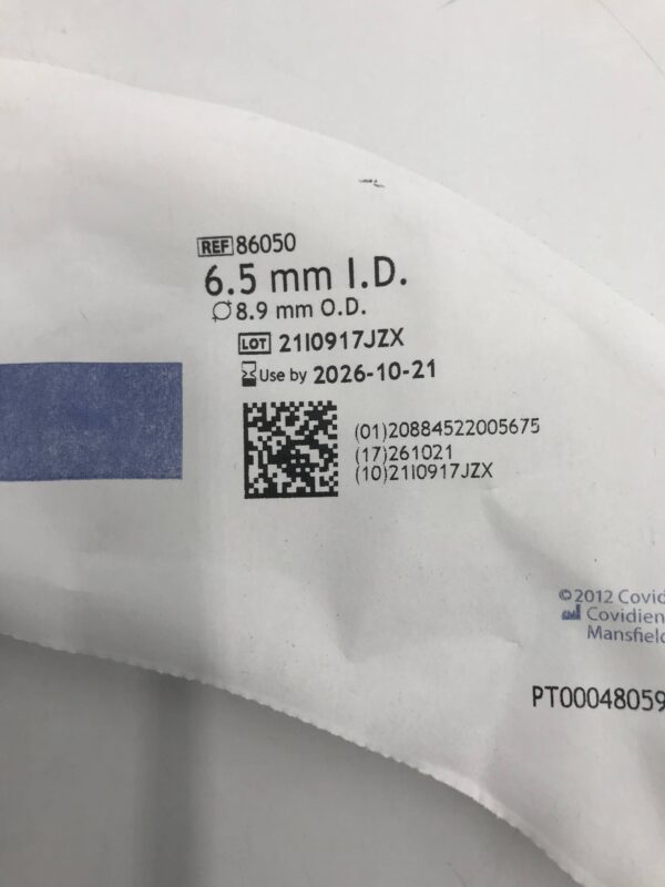 Covidien 86050 Shiley Lo-Pro Oral/Nasal Tracheal Tube Cuffed Murphy Eye ...