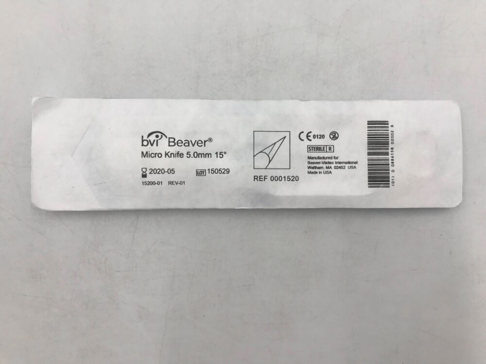 BVI 0001520 Micro Knife 5mm x 15Deg (X) - GB TECH USA