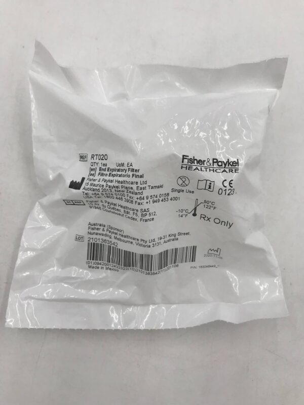 FISHER & PAYKEL RT020 End Expiratory Filter - GB TECH USA