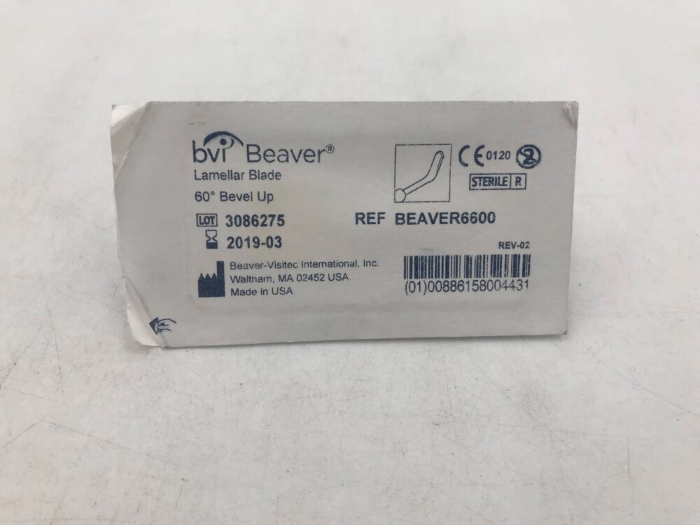 BVI BEAVER6600 Lamellar Blade, Bevel Up 60Deg (X) - GB TECH USA