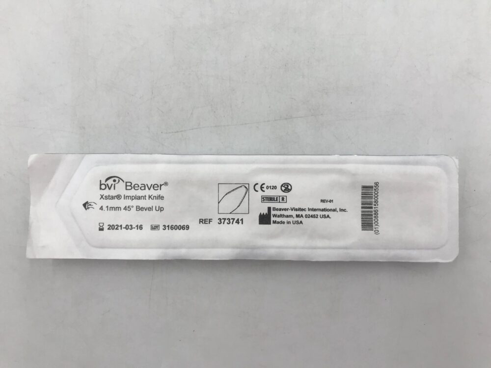 BVI 373741 Xstar Implant Knife 4.1mm 45° Bevel Up (X) - GB TECH USA