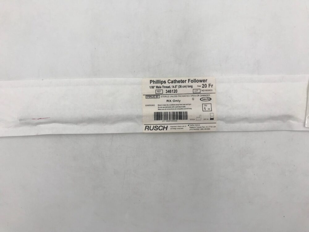 TELEFLEX 346120 Rusch Philips Catheter Follower 20Fr (X) - GB TECH USA