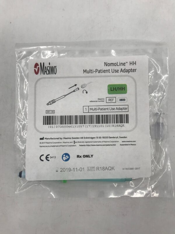 MASIMO 3800 NomoLine HH Multi-Patient Use Adapter (X) - GB TECH USA