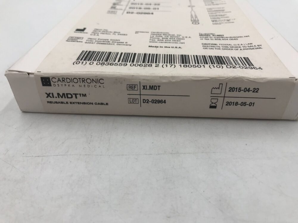 Oscor XI.MDT Reusable Extension Cable 30cm (X) - GB TECH USA