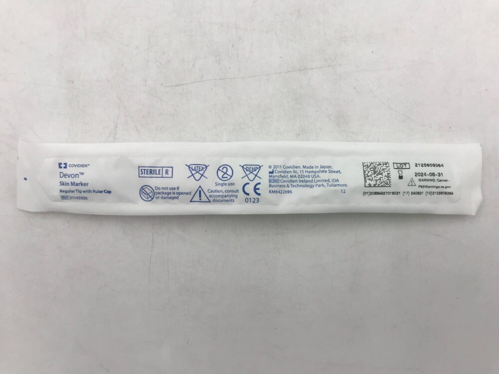 Covidien 31145926 Devon Skin Marker Regular Tip with Regular Cap (X ...