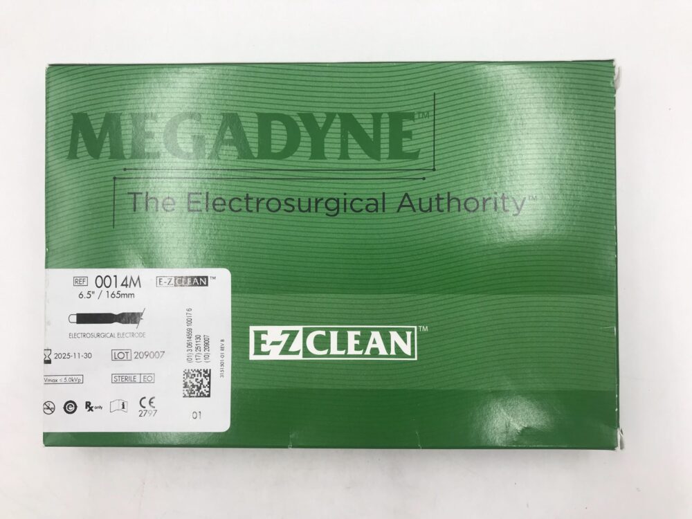 Megadyne 0014M E-Z Clean Electrosurgical Electrode 6.5" / 165mm (12/Box ...