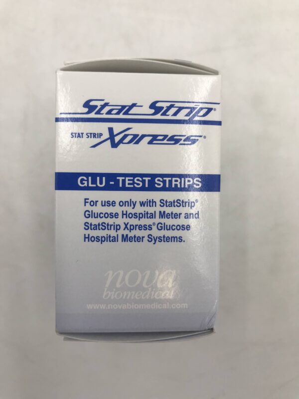 Nova Biomedical 42214 Stat Strip Xpress Glu-Test Strips (100/Box) – GB ...