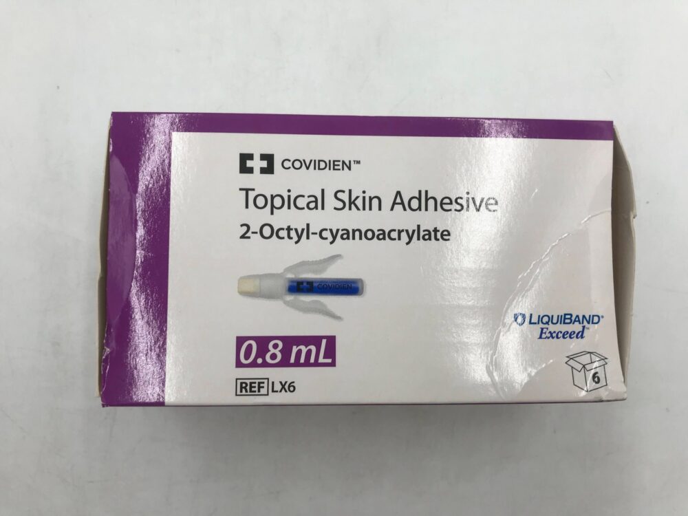 COVIDIEN LX6 LiquiBand Exceed Topical Skin Adhesive 2-Octyle ...