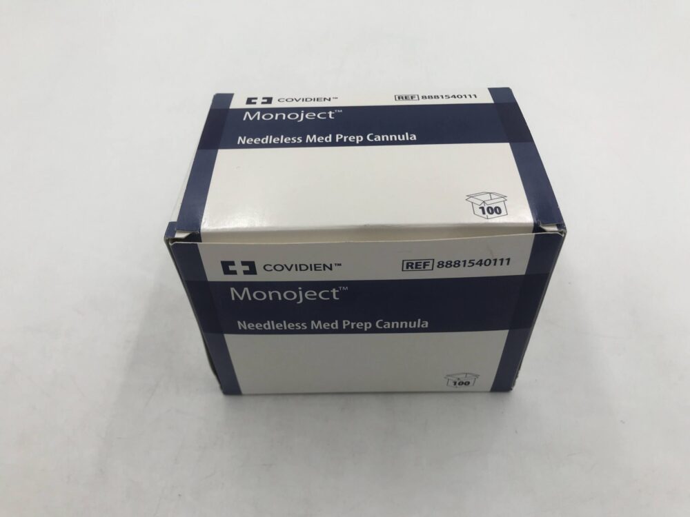 COVIDIEN 8881504111 Monoject Needleless Med Prep Cannula (100/Box)(X ...