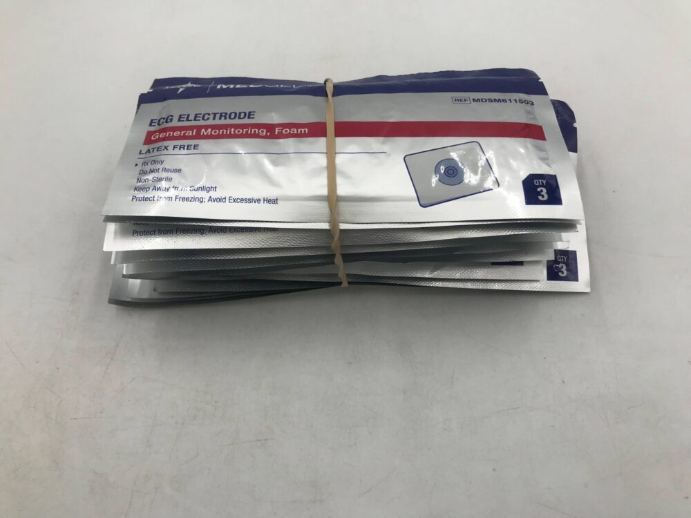 MEDLINE MDSM611503 Medgel ECG Electrode General Monitoring Foam(15/Pack ...