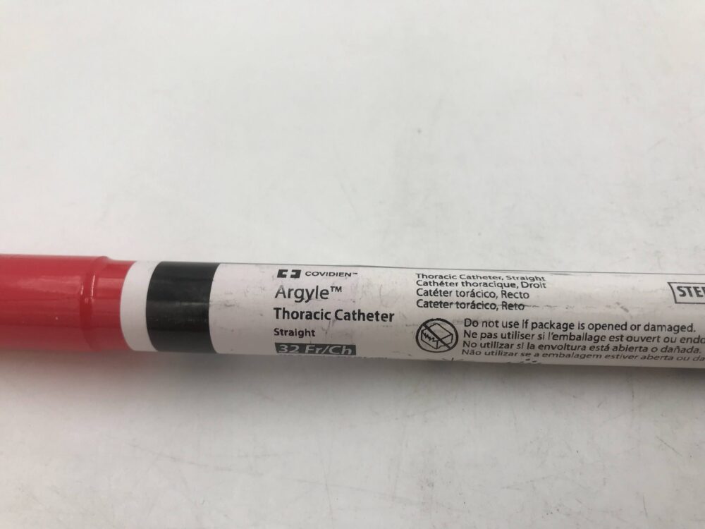 Covidien 8888570556 Argyle Trocar Catheter Straight 32Fr/Ch (10.7mm) x ...