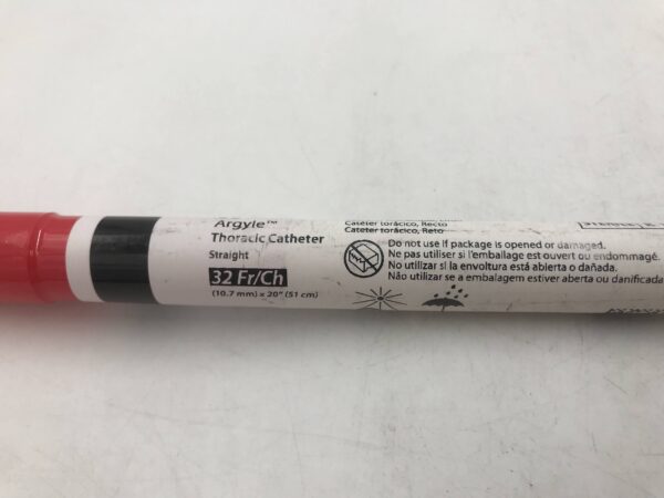 Covidien 8888570556 Argyle Trocar Catheter Straight 32Fr/Ch (10.7mm) x ...