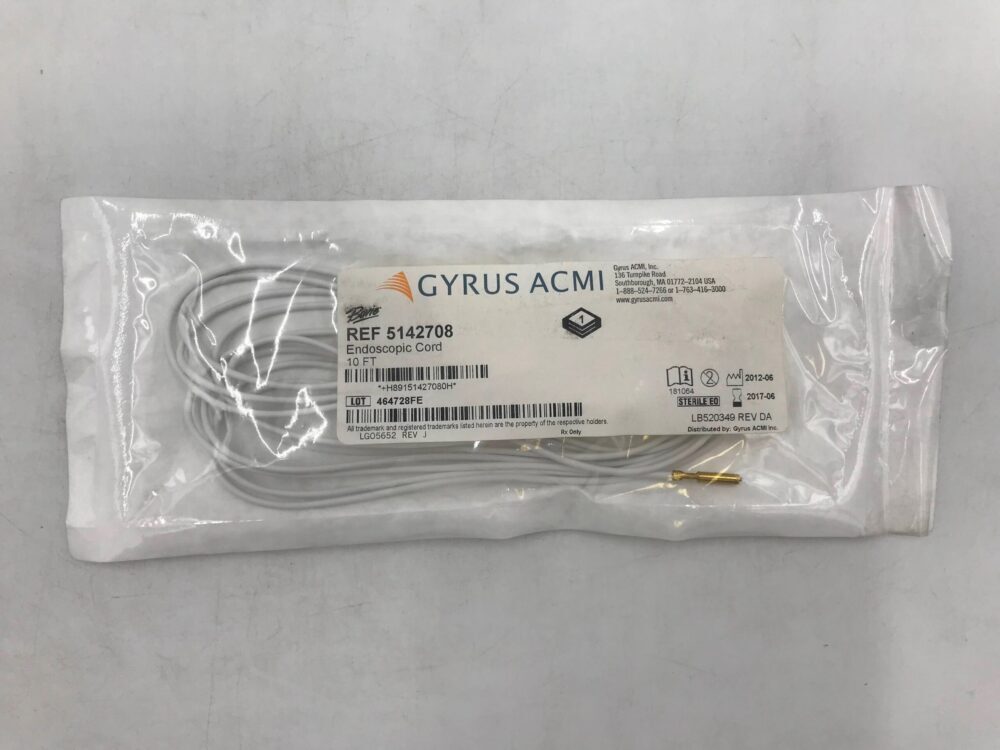 GYRUS 5142708 Endoscopic Cord 10ft(X) - GB TECH USA
