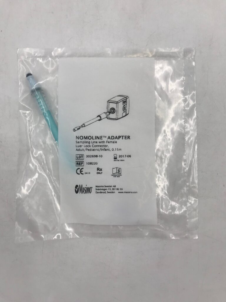 MASIMO 108220 Nomoline Adapter Sampling Line w/ Female Luer Lock ...