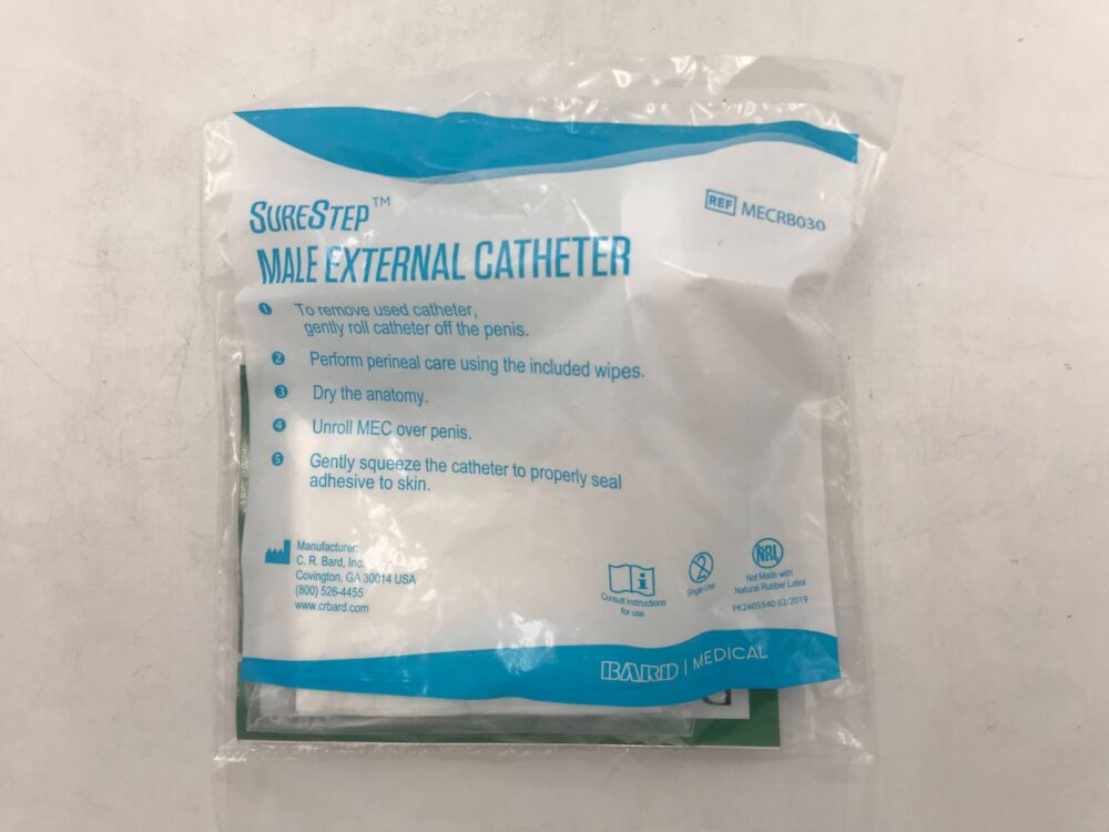 BARD MECRB030 SureStep Male External Catheter (X) - GB TECH USA