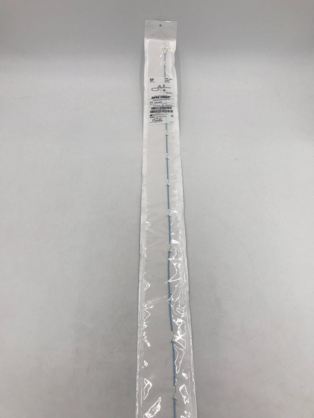 Cordis 532-622 Super Torque JL 5 Angiographic Catheter 6F 100cm (X ...