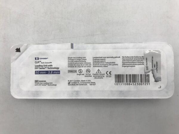 Covidien GIA8038L GIA AutoSuture Loading Unit with DST Series ...