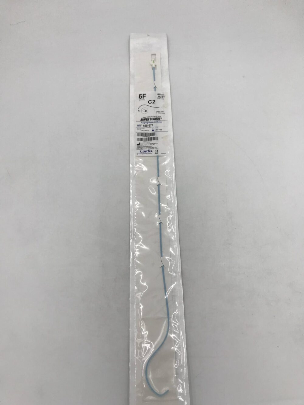 Cordis 455-671 Super Torque C2 Angiographic Catheter 6F 65cm (X) - GB ...