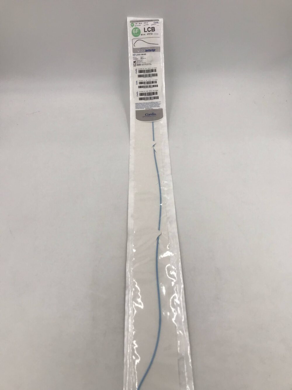 Cordis 670-180-90 Vista Britetip LCB Guiding Catheter 6F 90cm (X) - GB ...
