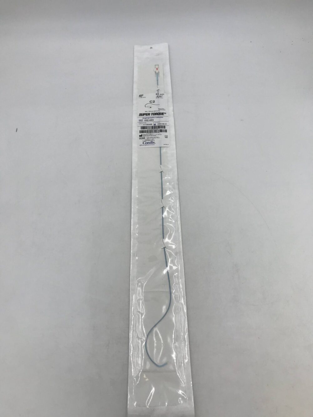 Cordis 532-443 Super Torque C2 Angiographic Catheter 4F 65cm (X) - GB ...