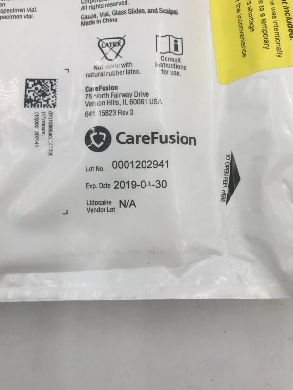 CareFusion BAK4508 Jamshidi Bone Marrow Biopsy and Aspiration Tray 8G x ...