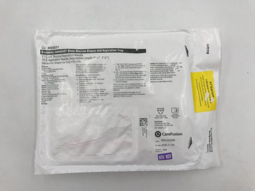 CareFusion BEK4511 Economy Jamshidi Bone Marrow Biopsy & Aspiration ...