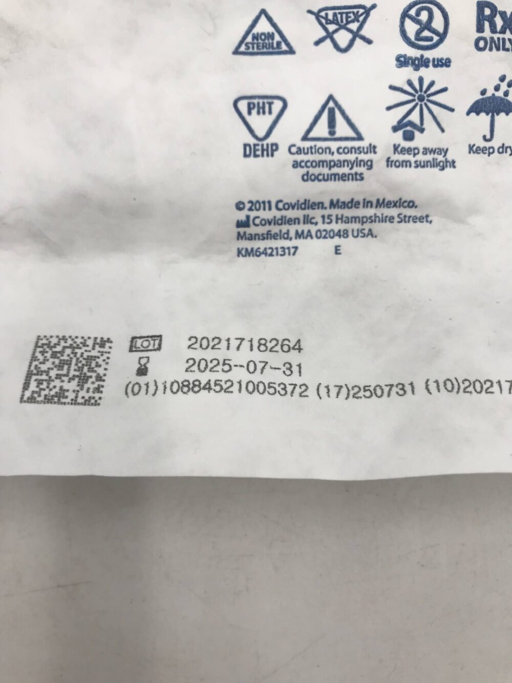 Covidien 8888265322 Argyle Stomach Tube Levin Type 16Fr/Ch (5.3mm) x 48 ...