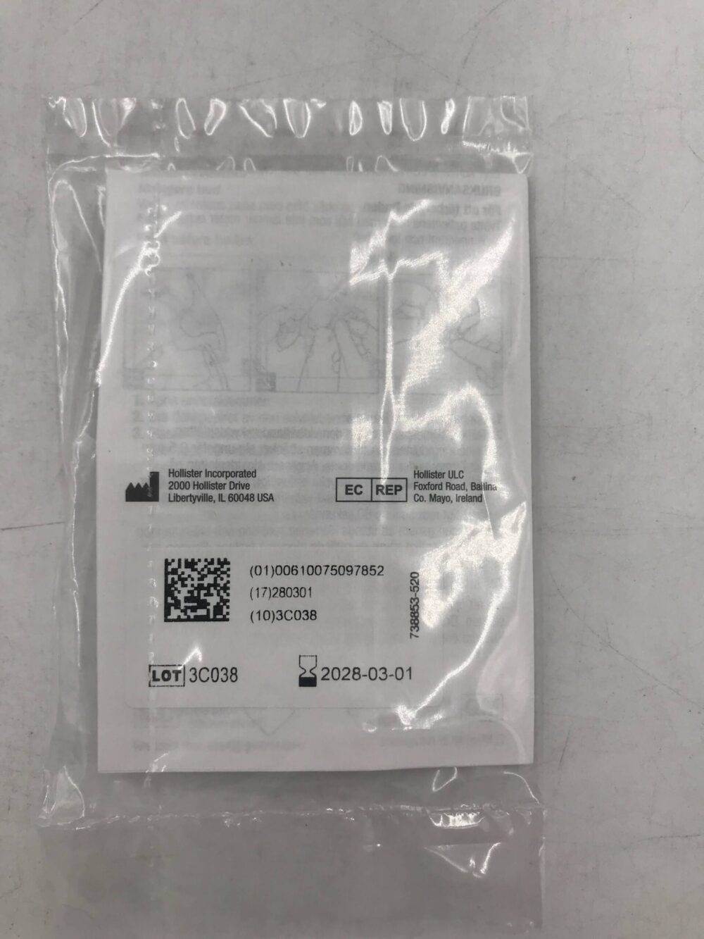 HOLLISTER 9785 Suction Tube Attachment Device 12-18Ch/Fr - GB TECH USA