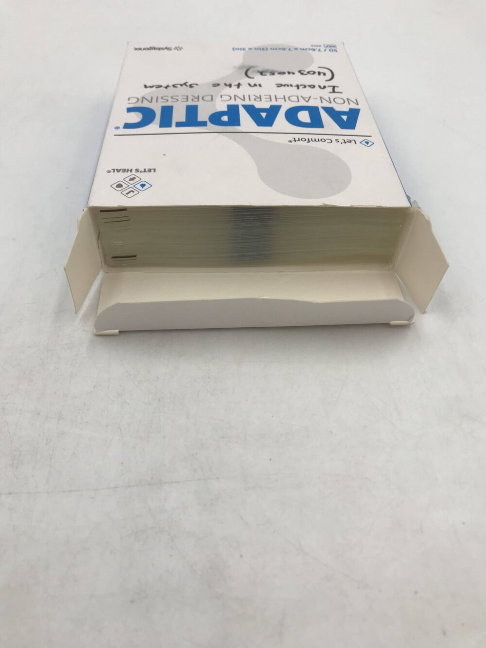 SYSTAGENIX 2012 Adaptic Non-Adhering Dressing 7.6cm x 7.6cm (50/Box ...