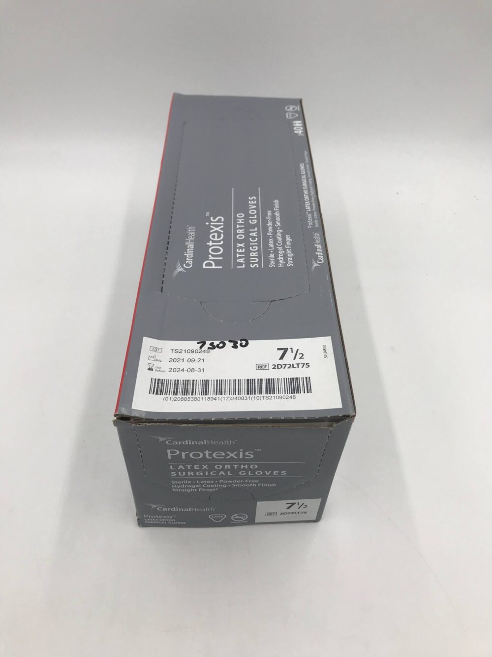 Cardinal Health 2D72LT75 Protexis Latex Ortho Surgical Gloves Powder ...