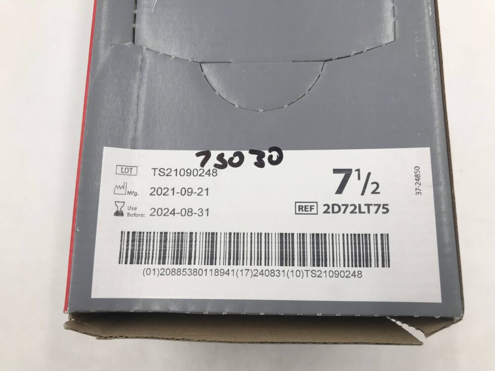 Cardinal Health 2D72LT75 Protexis Latex Ortho Surgical Gloves Powder ...