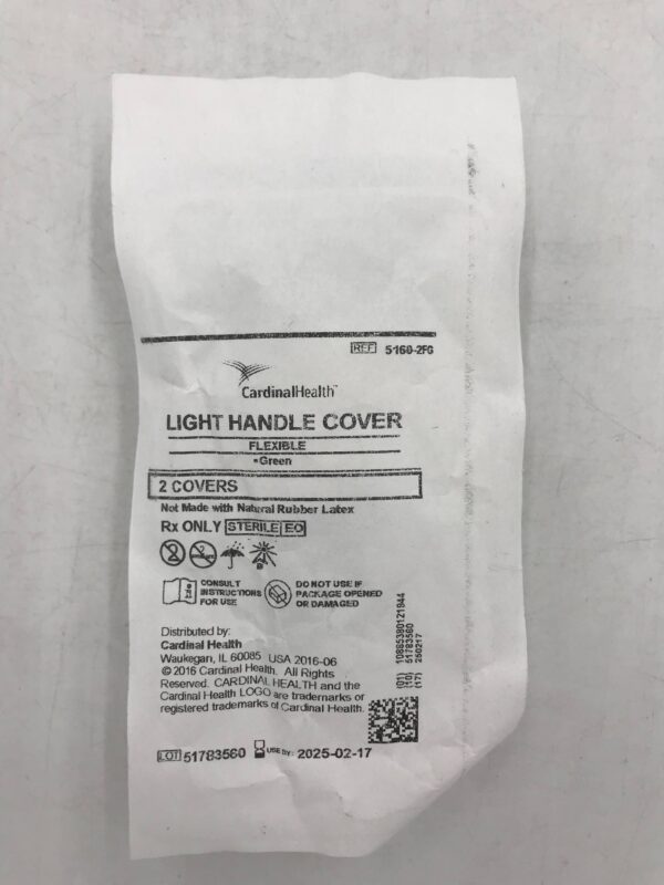 CARDINAL HEALTH 5160-2FG Light Handle Cover Flexible Green (2/Pkg) - GB ...