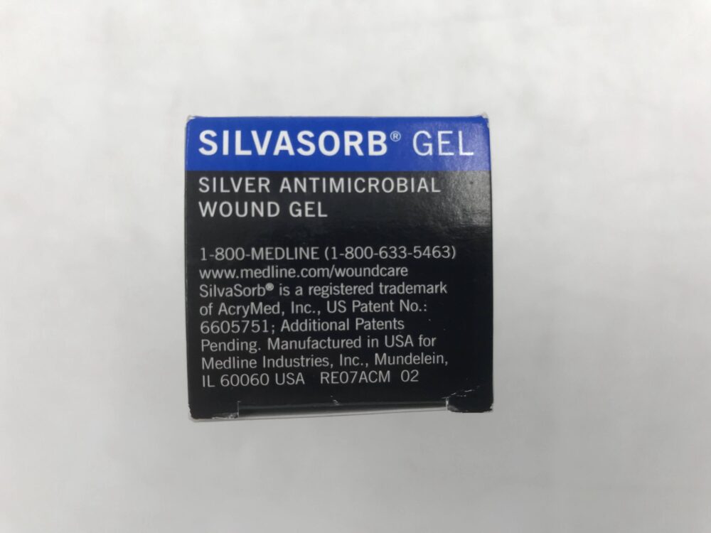 Medline MSC9301EP Silvasorb Gel Silver Antimicrobial Wound Gel 1.5 FL ...