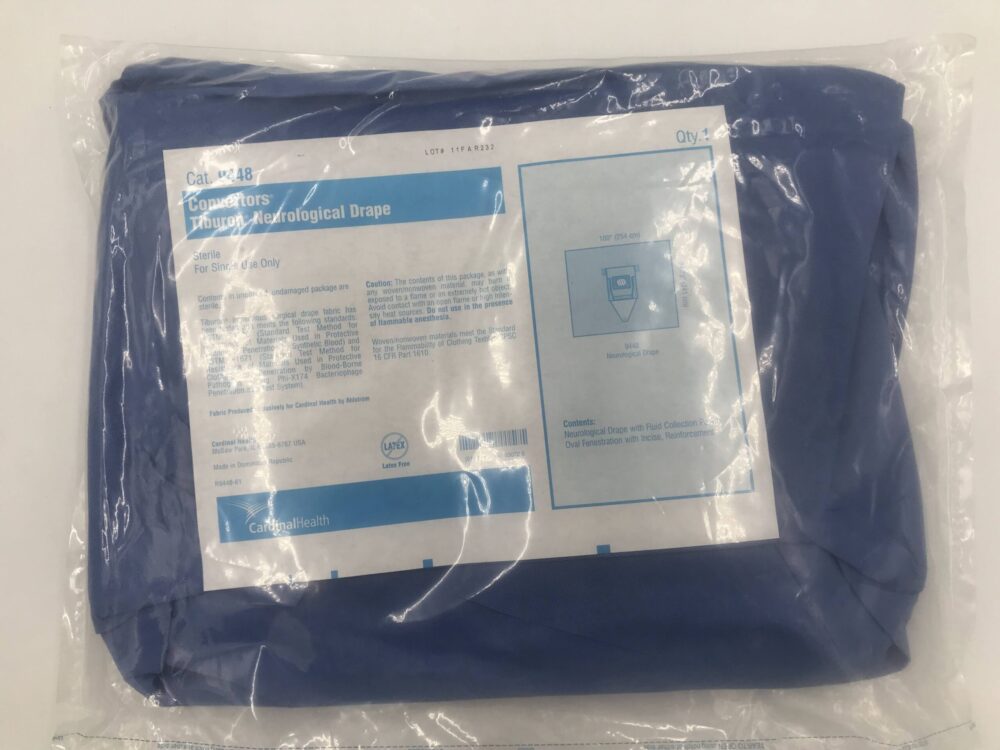 Cardinal Health 9448 Convertors Tiburon Neurological Drape 100″ x 94.75 ...