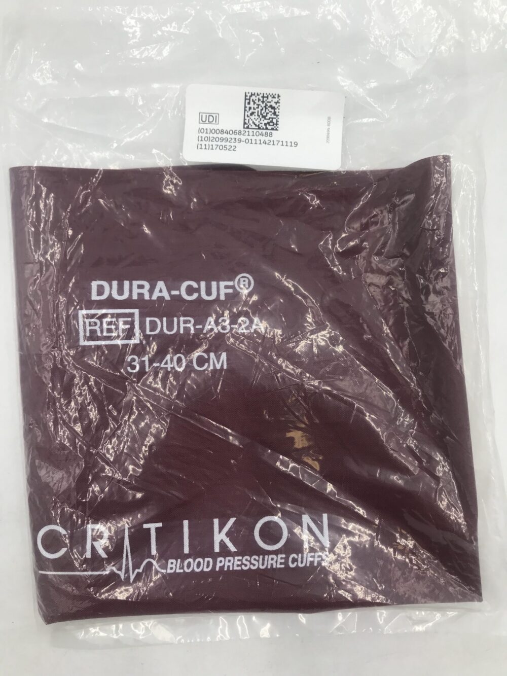 Critikon Dur-A3-2A Dura-Cuf Range 31-40cm Large Adult Blood Pressure ...