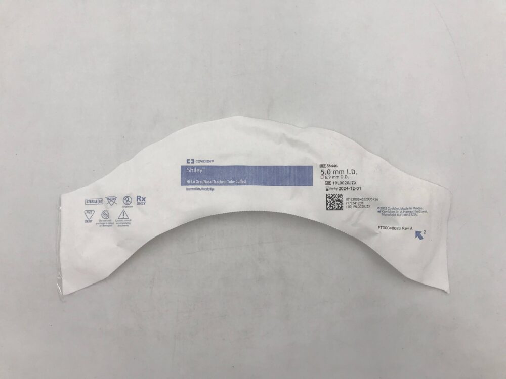 Covidien 86446 Shiley Hi-Lo Oral/Nasal Tracheal Tube Cuffed ...