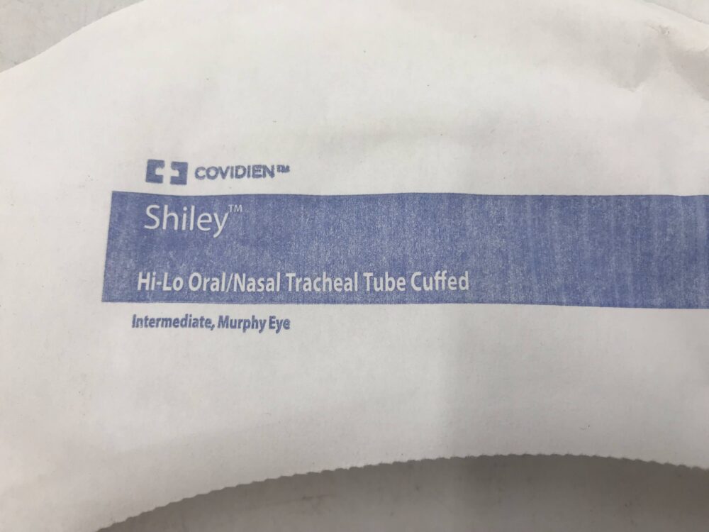 Covidien 86446 Shiley Hi-Lo Oral/Nasal Tracheal Tube Cuffed ...