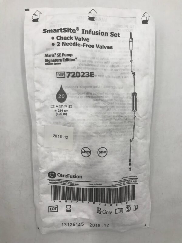 CareFusion 72023E Alaris SE Pump Signature Edition SmartSite Infusion ...