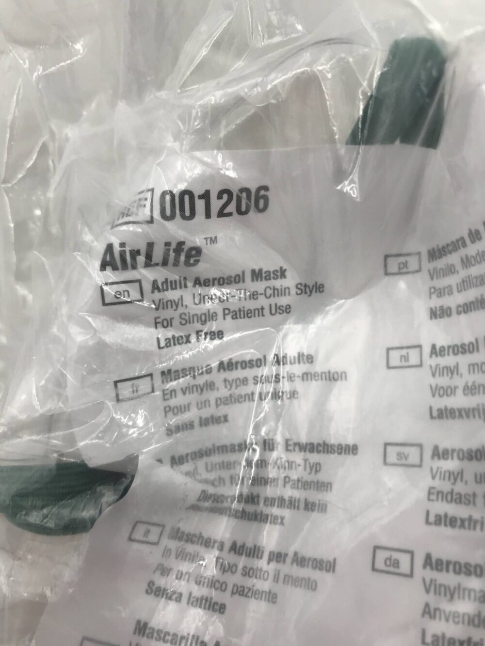 CareFusion 001206 Adult Aerosol Mask with Tubing - GB TECH USA