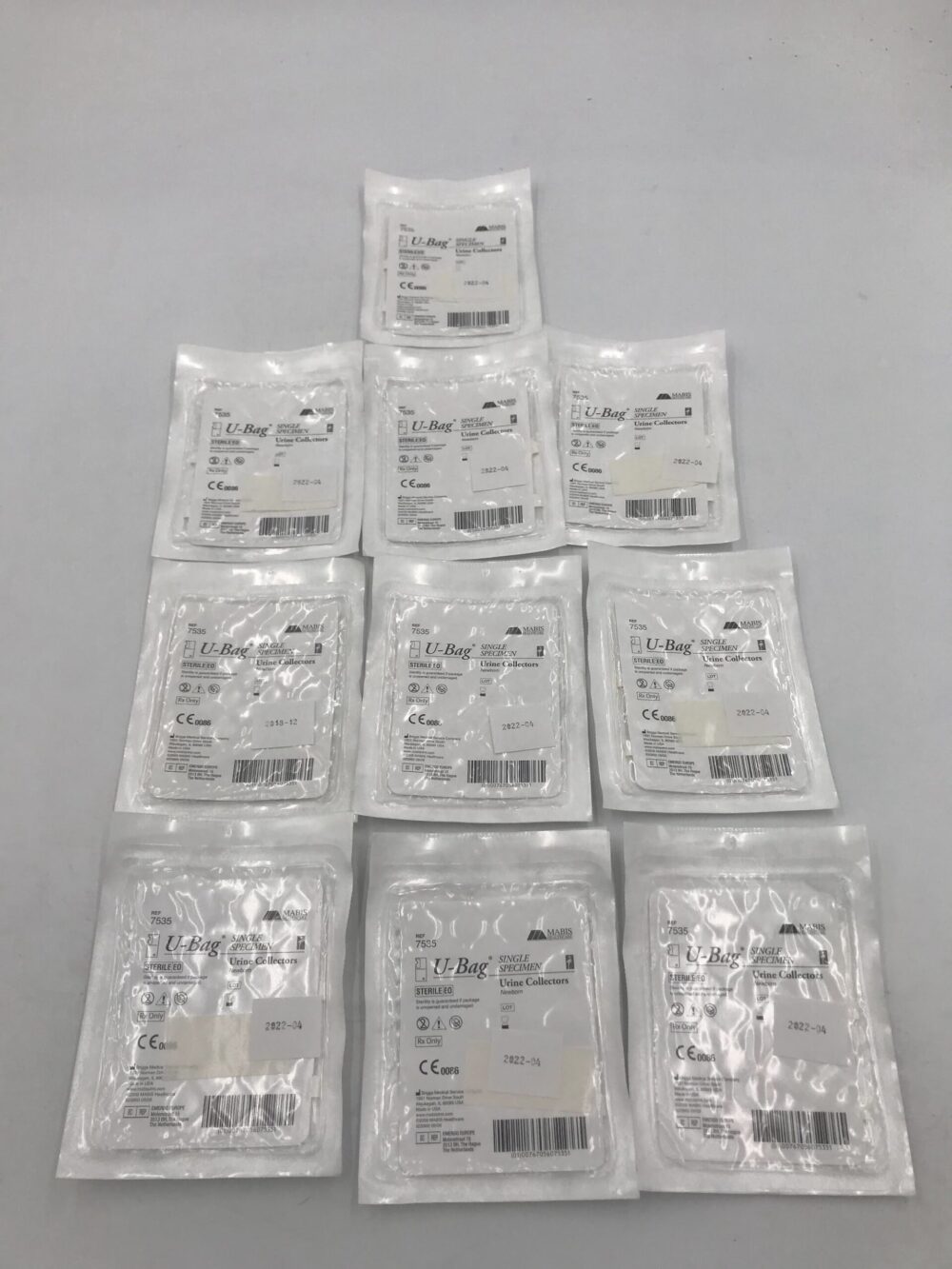 Briggs Medical 7535 Mabis U-Bag Single Specimen Urine Collectors ...